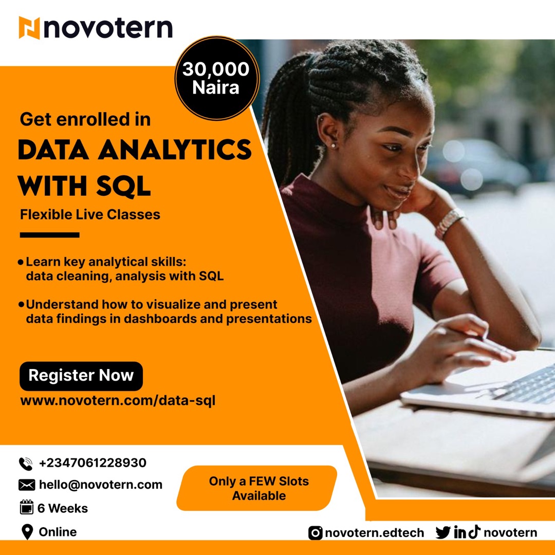 Data Analytics with SQL – Novotern